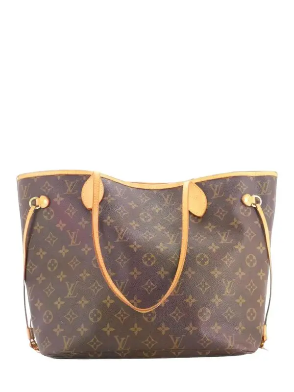 LOUIS VUITTON Monogram Canvas Tote Bag - Brown