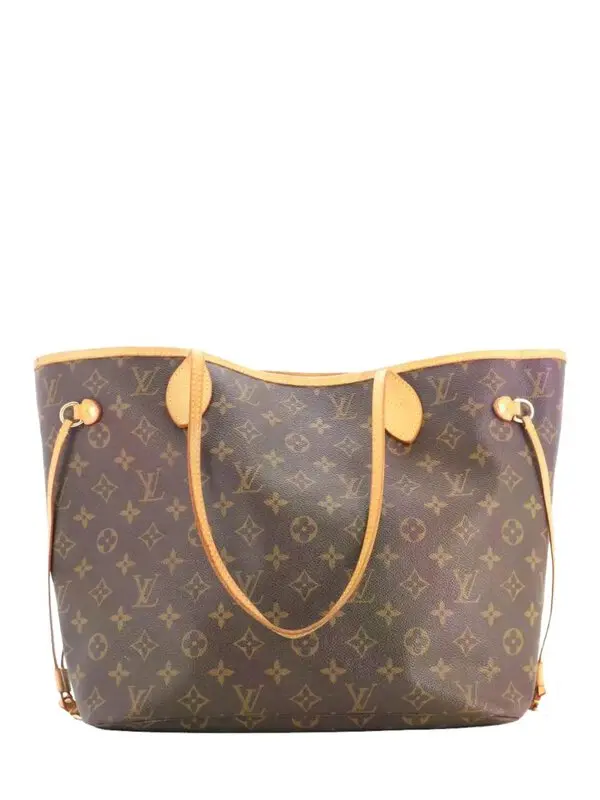 LOUIS VUITTON Monogram Canvas Tote Bag - Brown