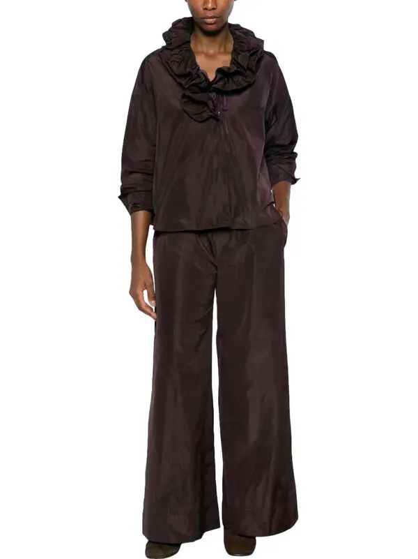 SUSANNE BOMMER Palazzo Pants - Brown