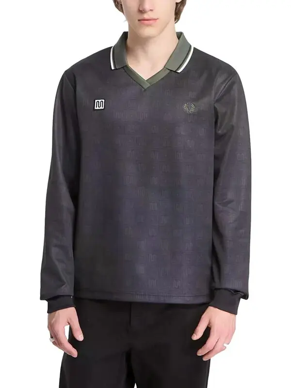 Fred Perry Meyba V-neck T-shirt - Blue