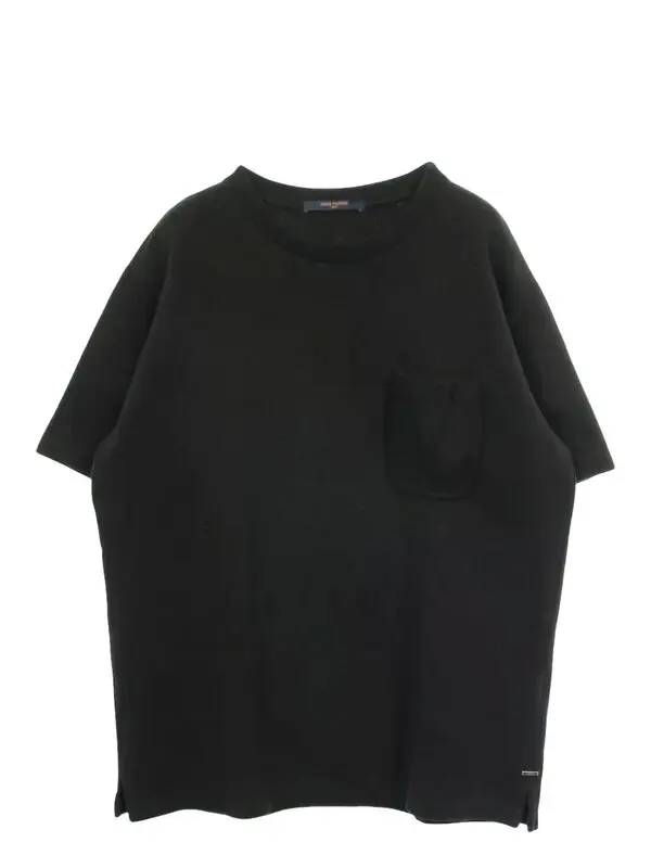 LOUIS VUITTON 2010s Monogram-motif T-shirt - Black