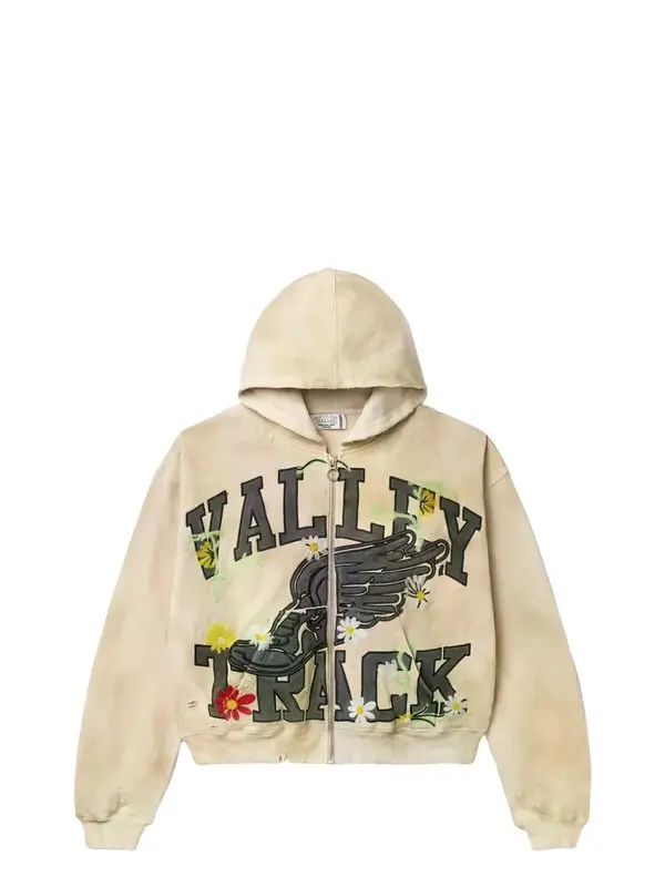 VALE FOREVER Garden Track Hoodie - Neutrals
