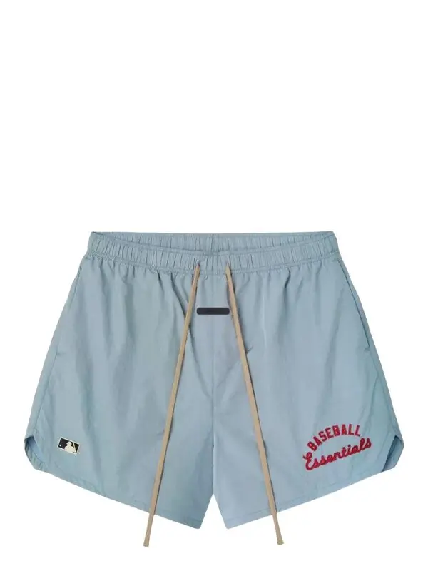 Fear Of God Mlb Gym Track Shorts - Blue