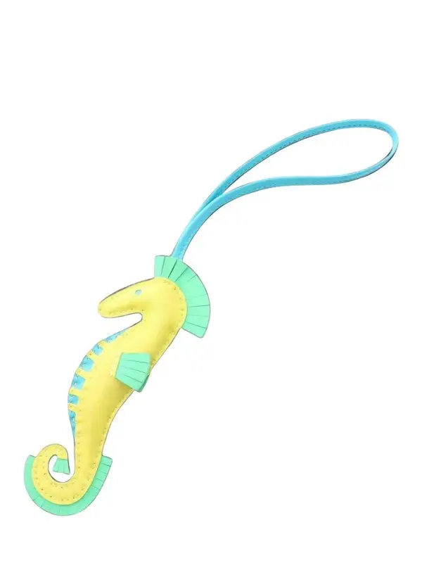 Hermès Seahorse Bag Charm - Yellow