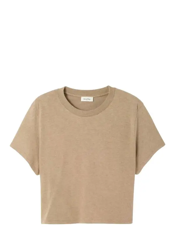 American Vintage Crewneck T-shirt - Brown