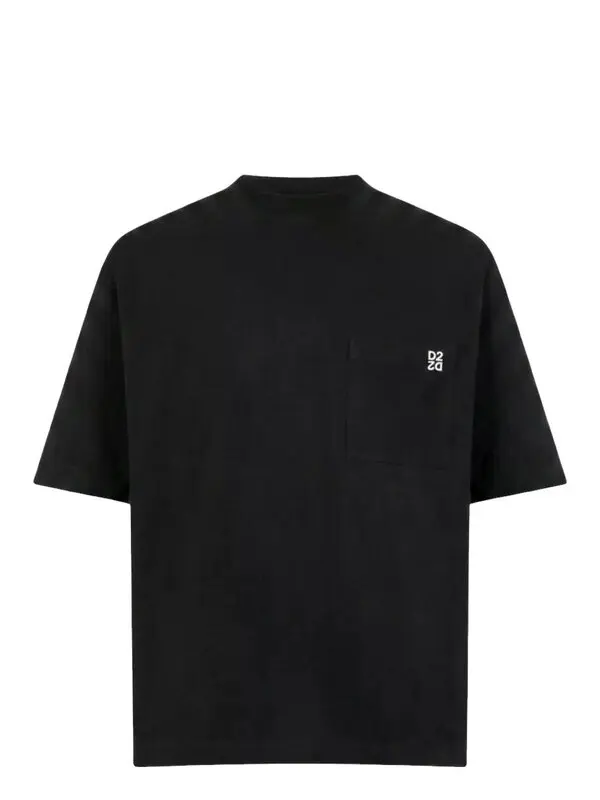 Dsquared2 Logo-print Pocket T-shirt - Black