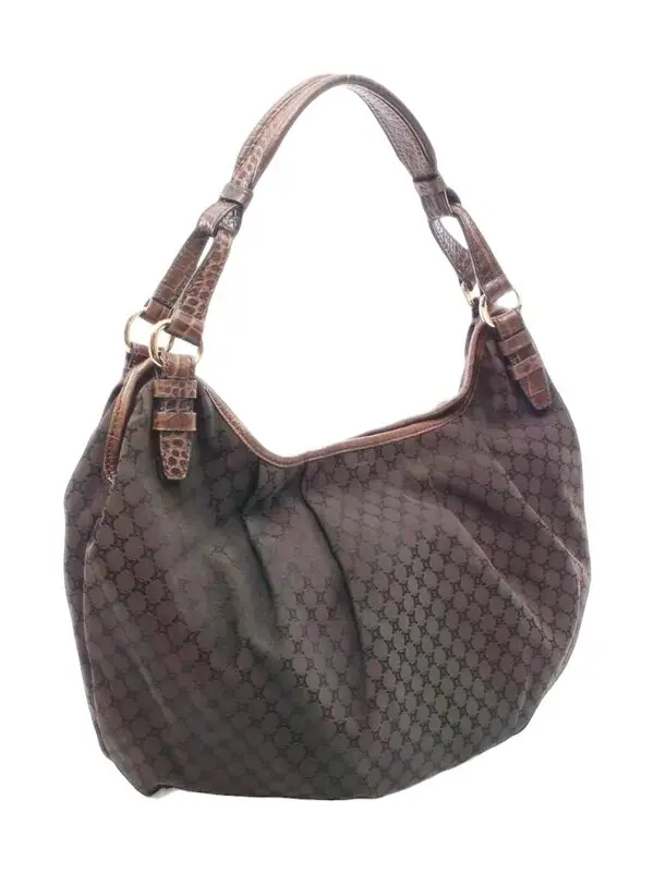 Celine Macadam Shoulder Bag - Brown