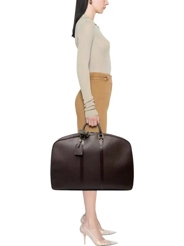 LOUIS VUITTON 1997 Taiga Helanga 1 Poche Travel Bag - Red