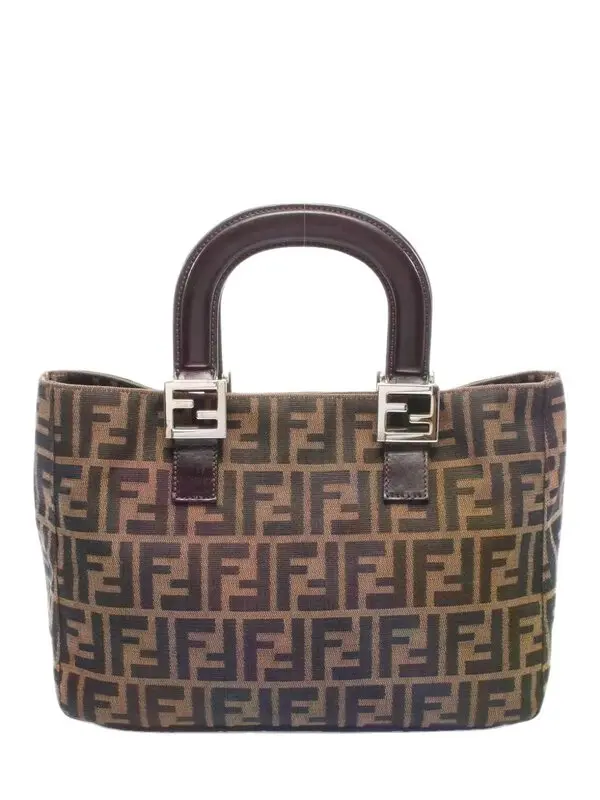 Fendi 2000s Zucca Tote Bag - Brown