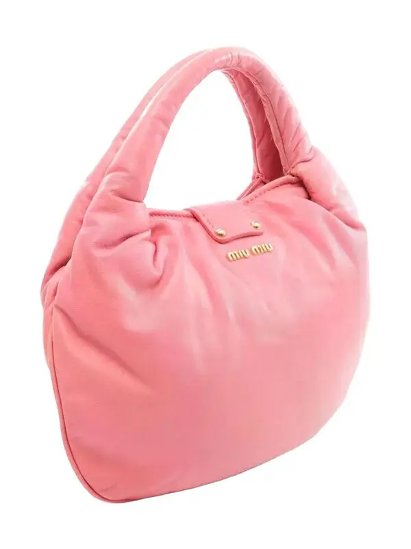 Miu Miu Leather Handbag - Pink