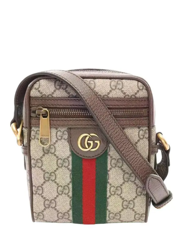 Gucci Ophidia Gg Shoulder Bag - Neutrals