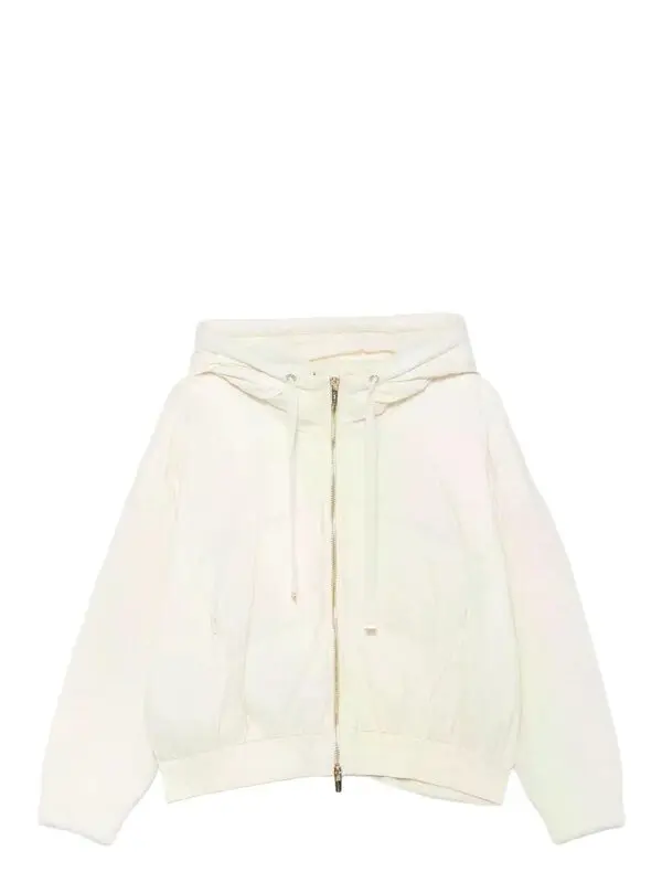 TWINSET Padded Panelled Hoodie - Neutrals