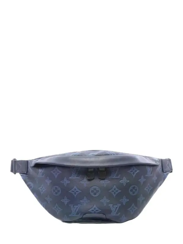 LOUIS VUITTON Monogram Shadow Belt Bag - Blue