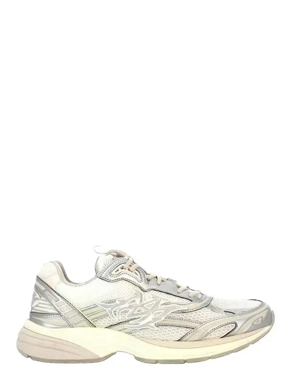 Amiri M-tech Sneakers With Metallic Finish - White