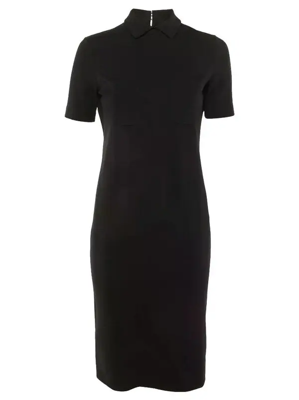 Dsquared2 Short Sleeve Midi Dress - Black