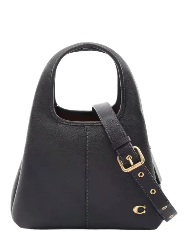 COACH Lana Leather Handbag - Black