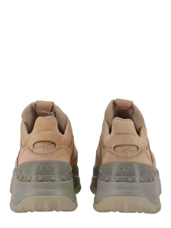 TOD'S Gommino Detail Panelled Sneakers - Neutrals