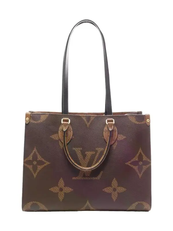 LOUIS VUITTON Monogram Giant On-the-go Tote Bag - Brown