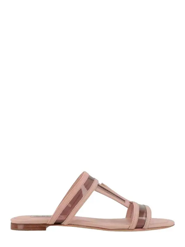TOD'S Timeless Transparent-panel Sandals - Pink