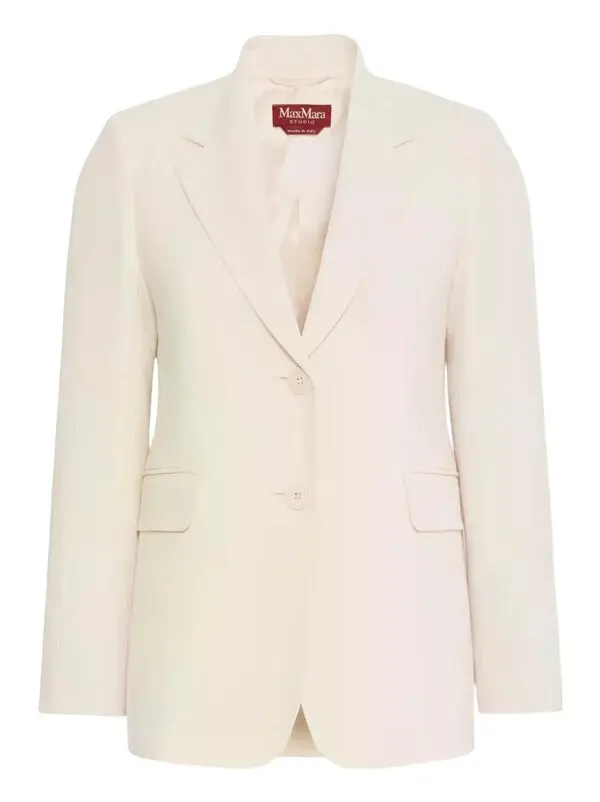 Max Mara Single-breasted Blazer - Neutrals