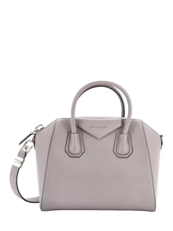 Givenchy Antigona Leather Small Satchel - Grey