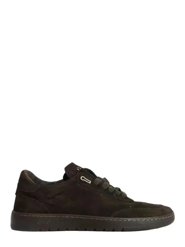 PIUMHA STUDIO Suede Panel Sneakers - Brown
