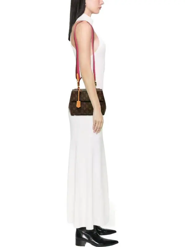 LOUIS VUITTON Monogram Cluny Bb Satchel - Brown