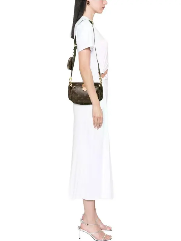 LOUIS VUITTON Monogram Multi Pochette Accessoires Satchel - Brown