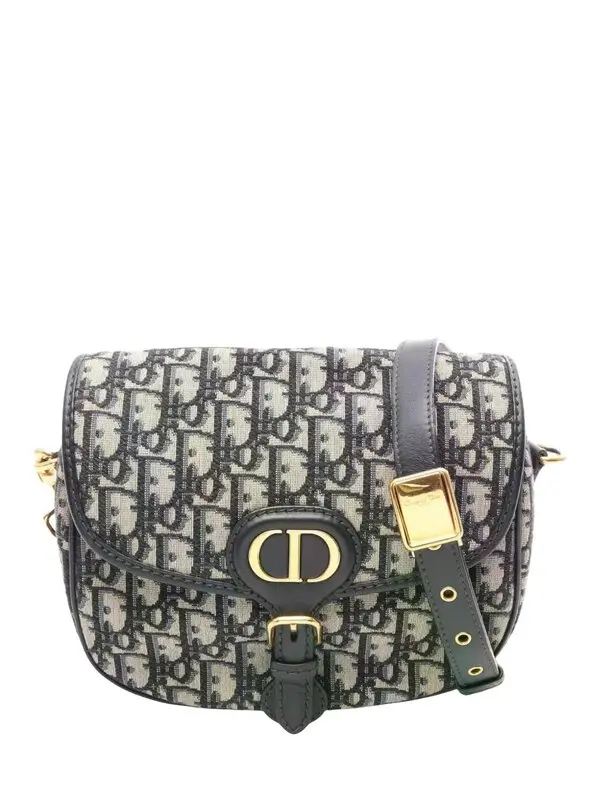 Dior Monogram Canvas Bobby Crossbody Bag - Blue
