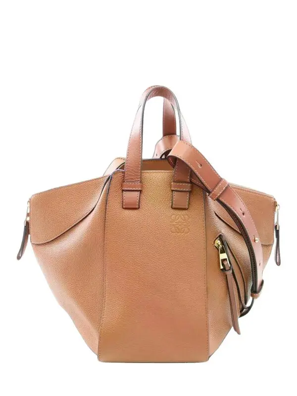 Loewe 2010s Hammock Tote Bag - Brown