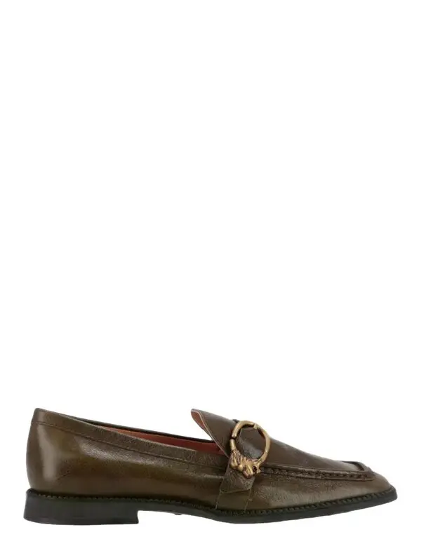 TOD'S Buckle-detail Loafers - Brown