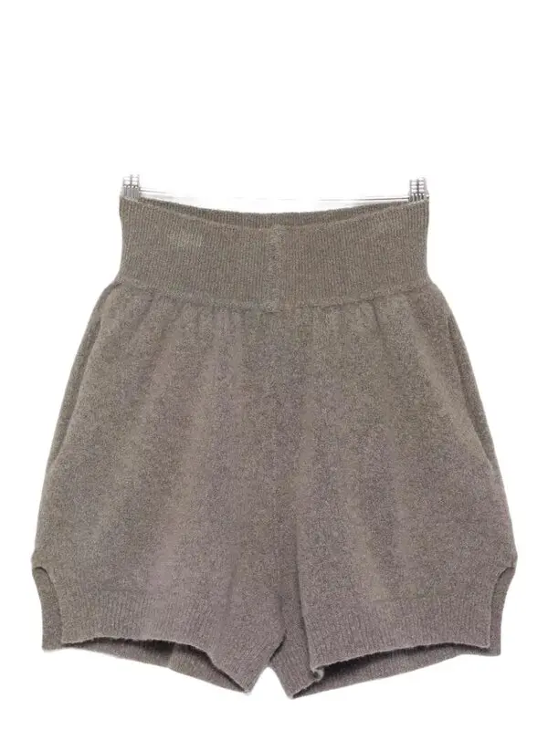 Rick Owens Dust Knitted Shorts - Grey