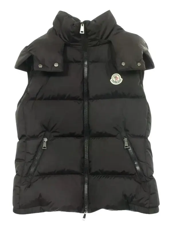 Moncler Gallinule Hooded Gilet - Black