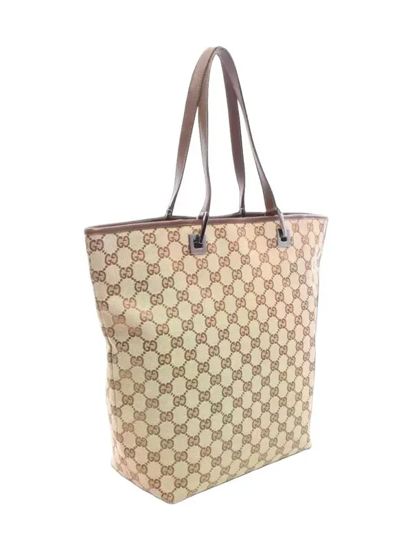 Gucci Gg Canvas Tote Bag - Neutrals