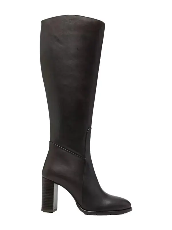 SERGIO MORETTI FIRENZE Knee-high Leather Boots - Brown