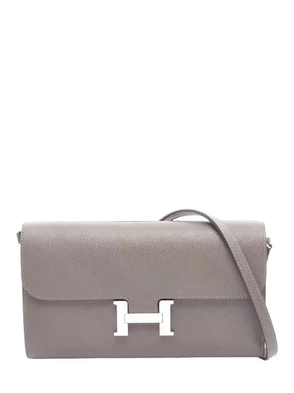 Hermès Constance To Go Clutch Bag - Grey