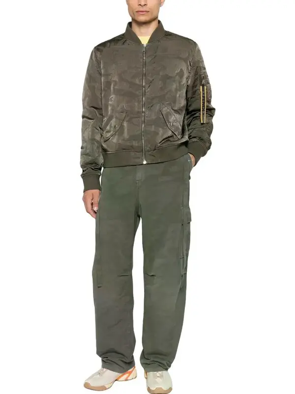 Fendi Camouflage Cargo Pants - Green