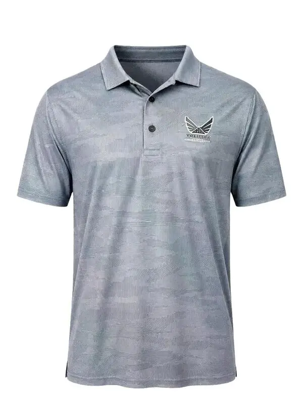 PUMA Volition Signature Logo-print Polo Shirt - Grey