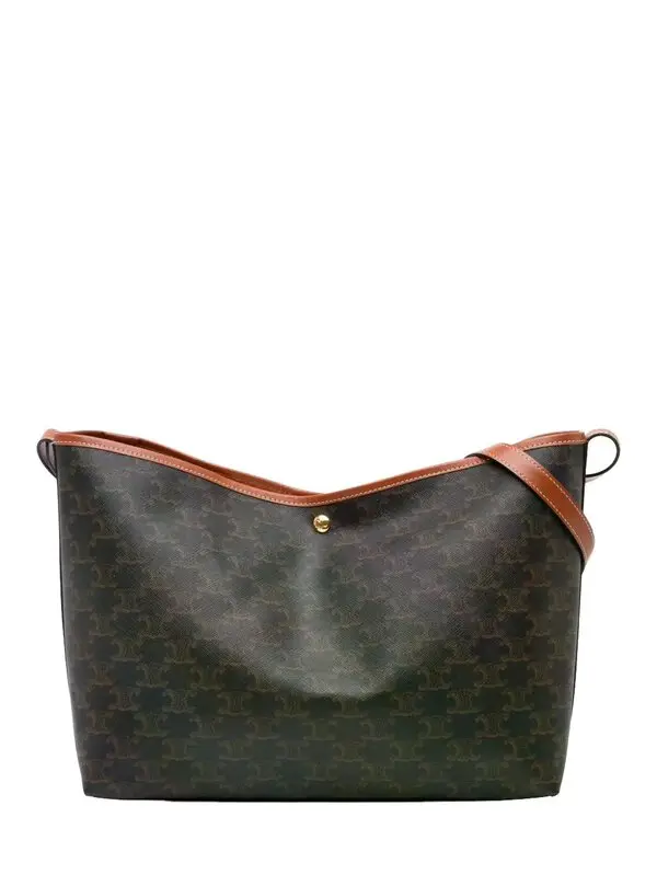 Celine Triomphe Soft Shopper Bag - Brown