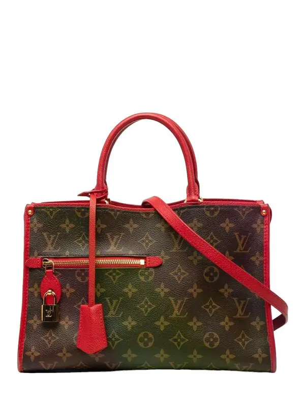 LOUIS VUITTON Monogram Popincourt Pm Satchel - Brown