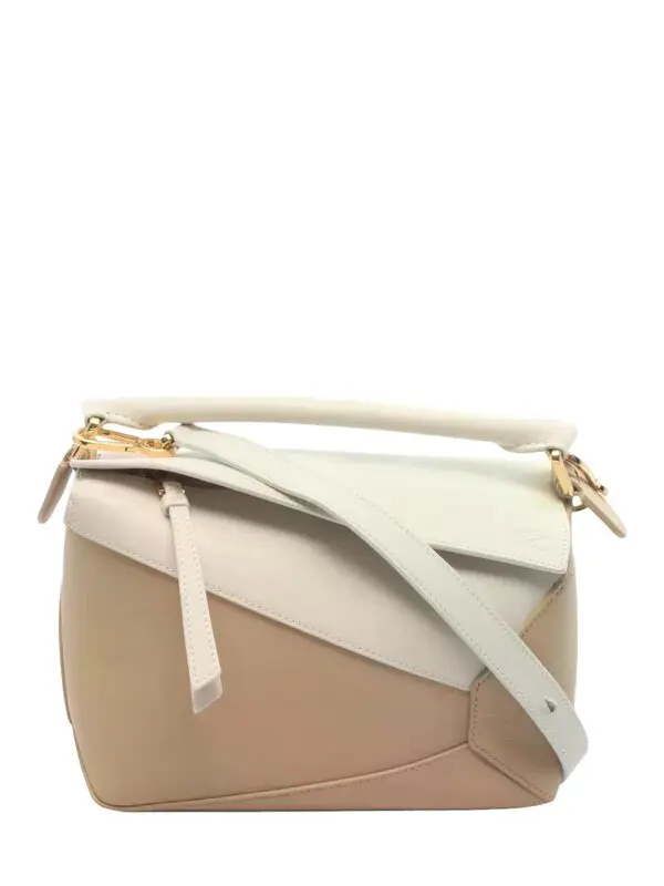 Loewe Small Puzzle Edge Tote Bag - Neutrals