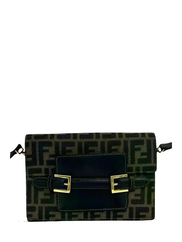 Fendi 20th Century Zucca Canvas Shoulder Bag - Brown