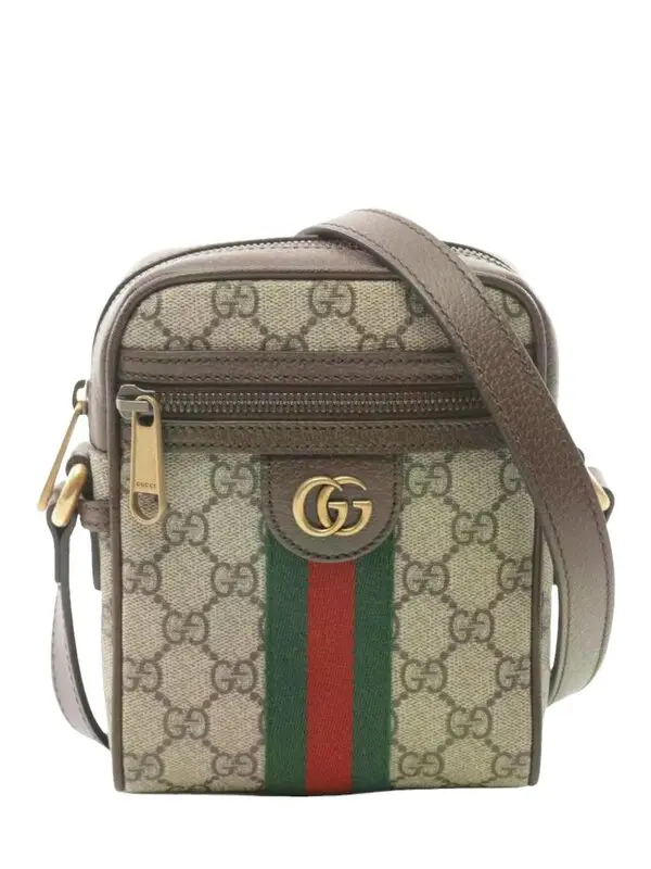 Gucci Ophidia Gg Supreme Mini Bag - Neutrals