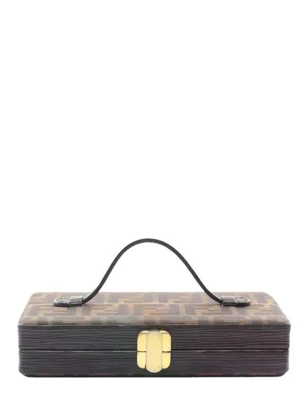 Fendi 2000s Zucca Mini Bag - Brown