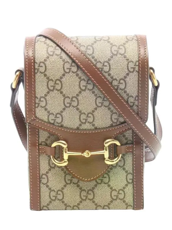 Gucci 1955 Horsebit Mini Shoulder Bag - Neutrals
