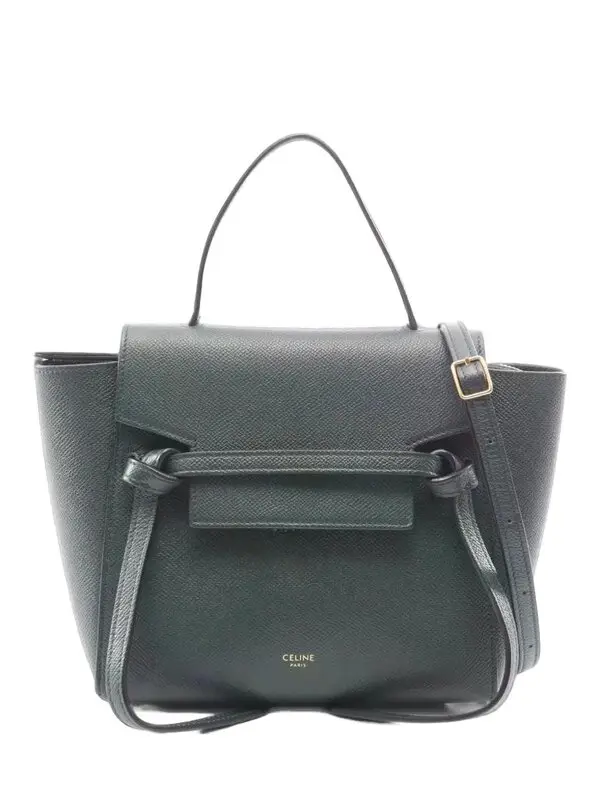 Celine 2000s Nano Belt Bag - Green