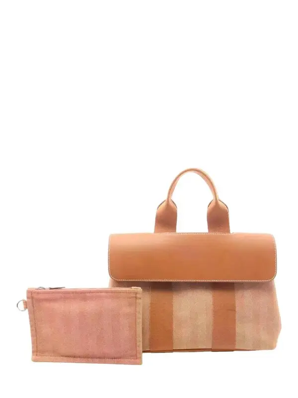 Hermès 2007 Valparaiso Long Pm Handbag - Brown