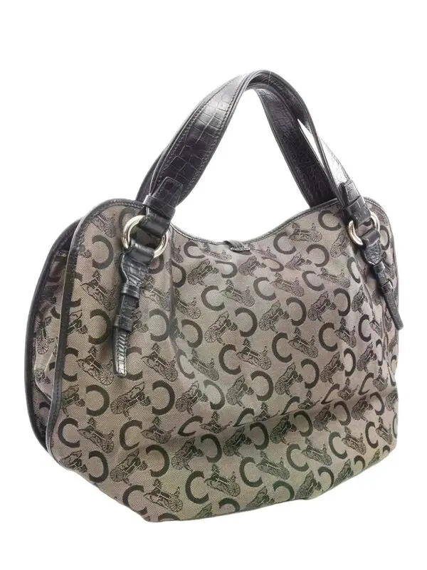 Celine 2000s Bittersweet C Salkey Tote Bag - Brown