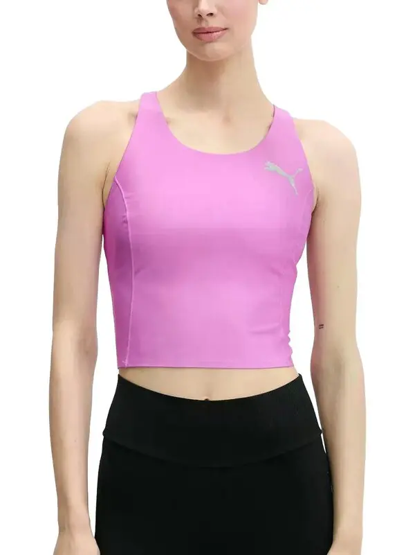 PUMA Raceday Ultraform Cropped Tank Top - Pink