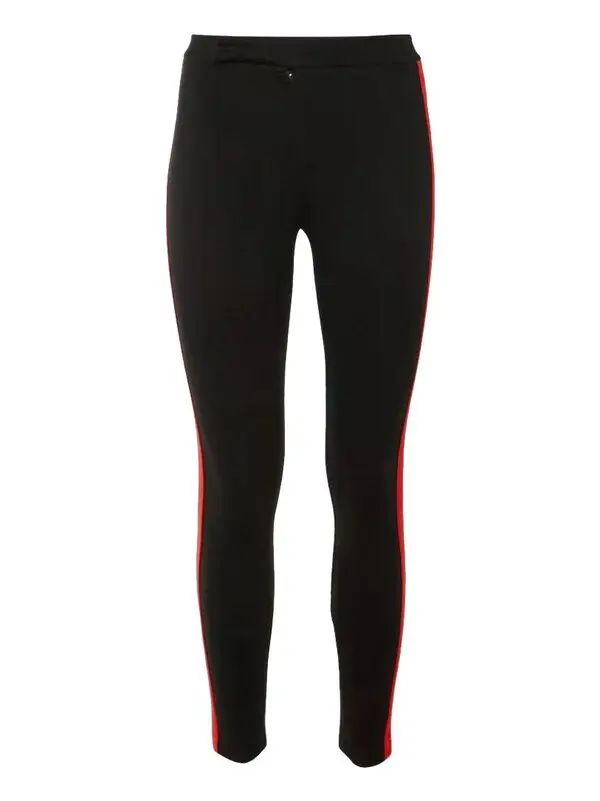 Polo Ralph Lauren Contrast-stripe Knit Trousers - Black